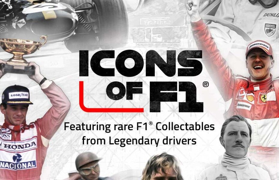 Icons of F1: online auction of rare collectibles to start on 1 March