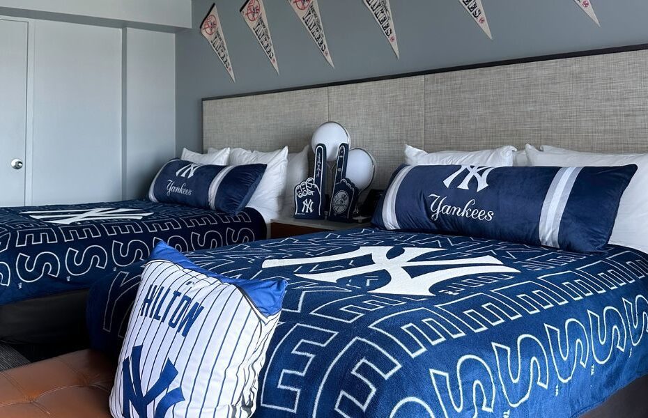 Sport hotel: Yankees Grand Slam Suite at New York Hilton Midtown