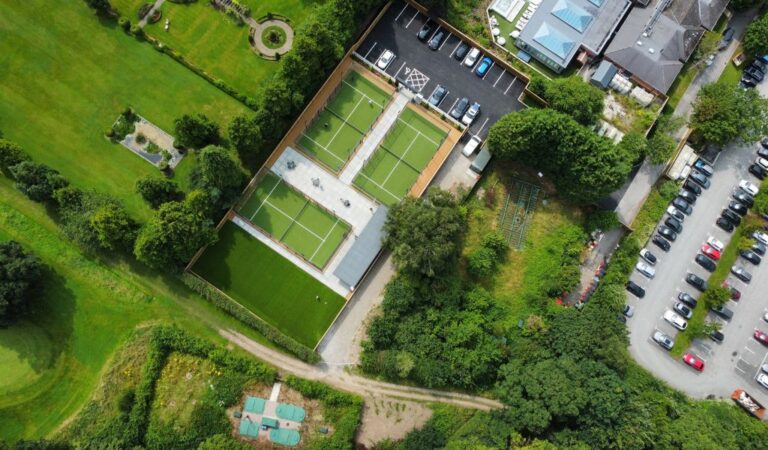 The Hook Club: £400,000 padel venue opens at Mottram Hall in England ...