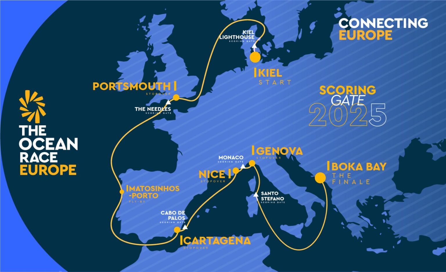Ocean Race Europe 2025 guide: route, stops, fan zones | Sailing ...
